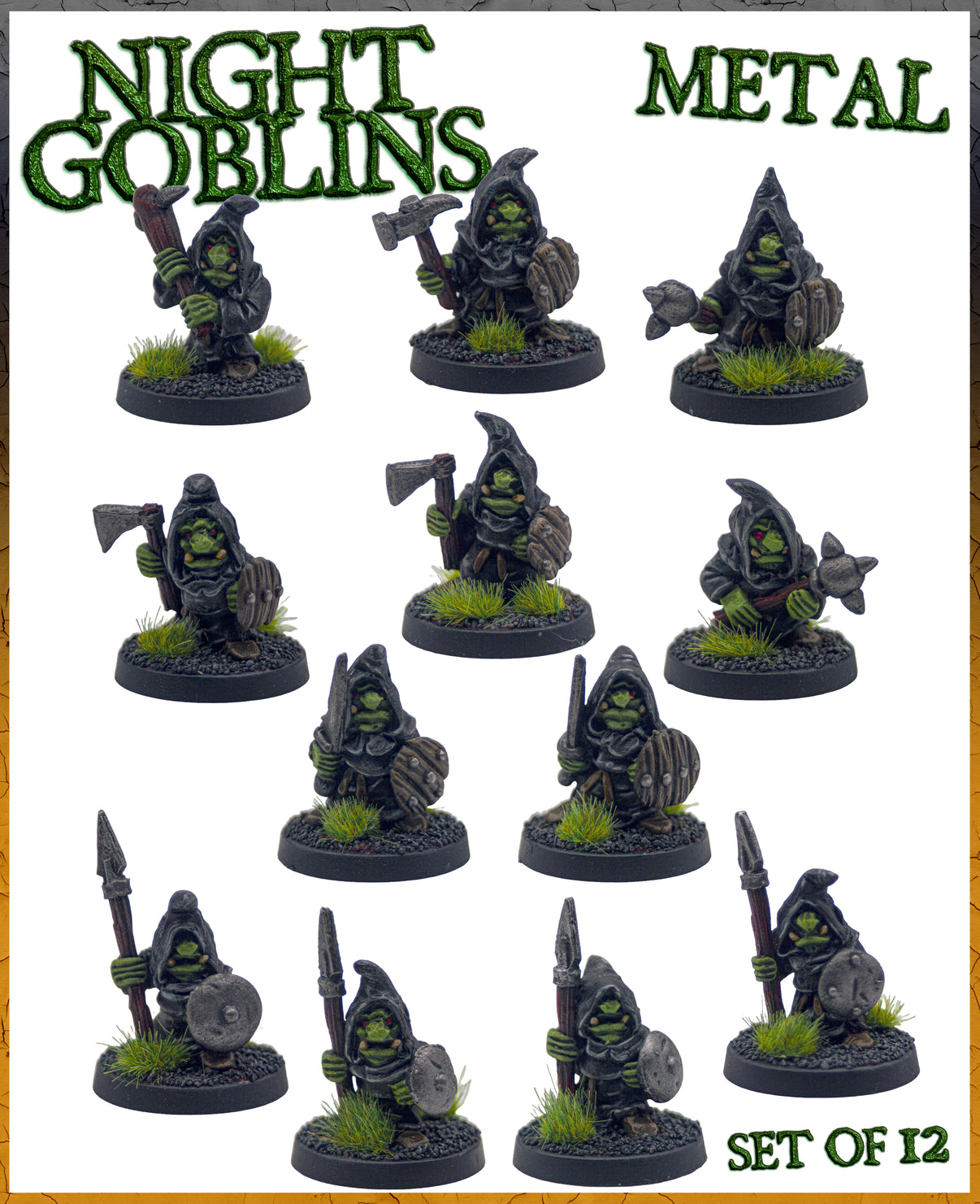 Night Goblins (12 Miniatures) – Warblade Miniatures
