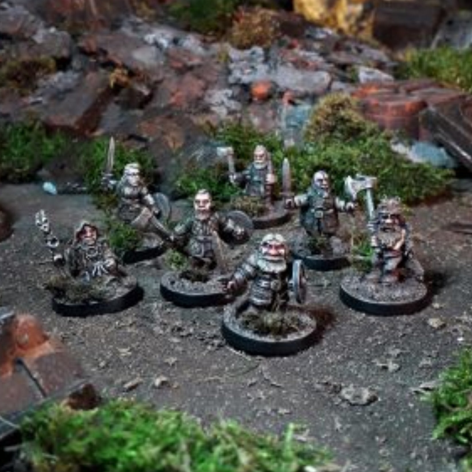 Viking Dwarfs Ragnars Crew – Warblade Miniatures